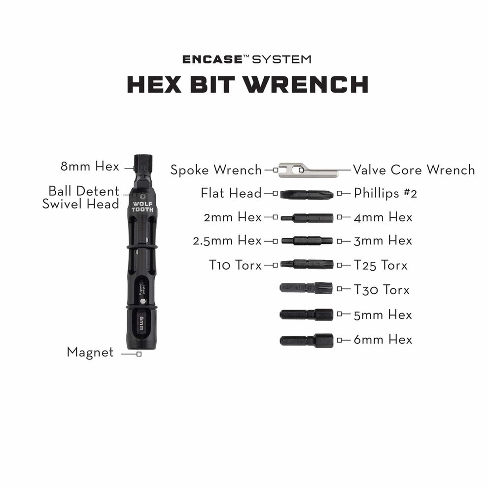 EnCase System Hex Bit Wrench Multi-Tool – Tonka Cycles and Skis